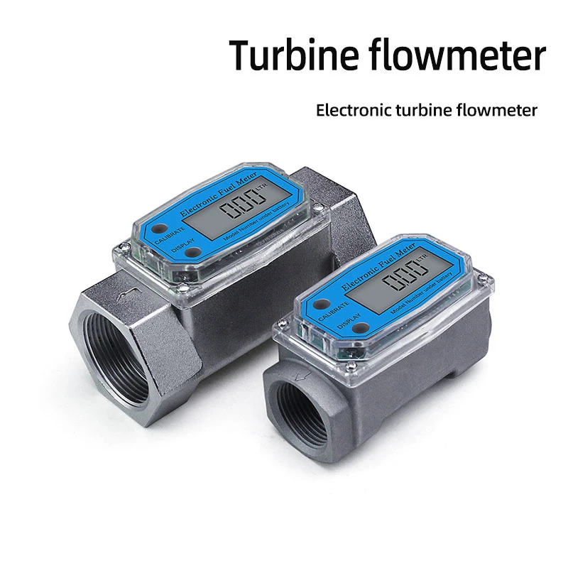 Electronic Digital Liquid Meter Meter Digital Turbine Flow Meter Flow ...