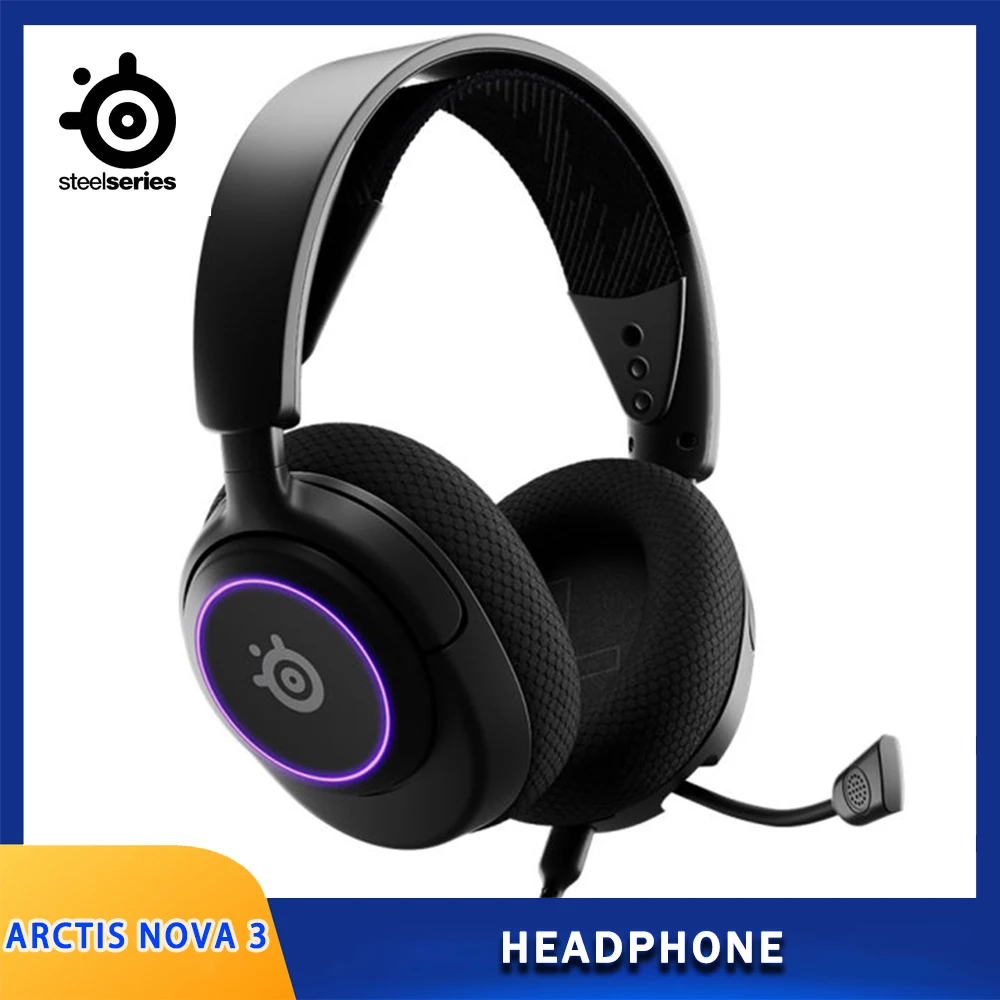 SteelSeries-Arctis-Nova-3-RGB-Wired-Gaming-Headset-the-Lightweight-Headphone-with-ClearCast-Gen ...