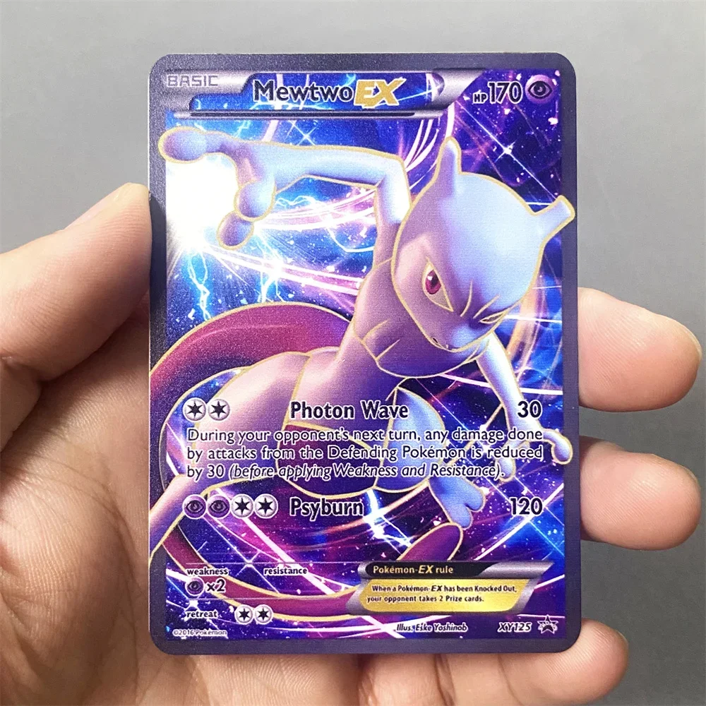 New 2024 Metal Card English Anime Charizard Arceus Mewtwo Blastoise ...