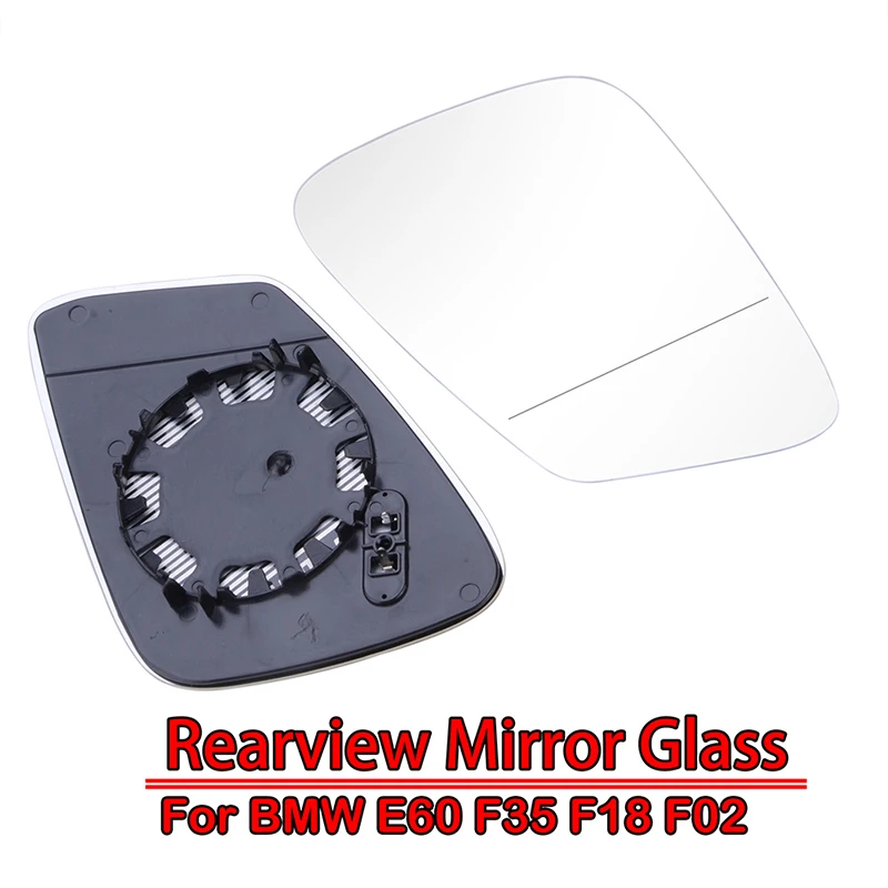 Rhyming-Side-Rearview-Mirror-Heating-Glass-Heated-Mirror-Lens-Clear ...