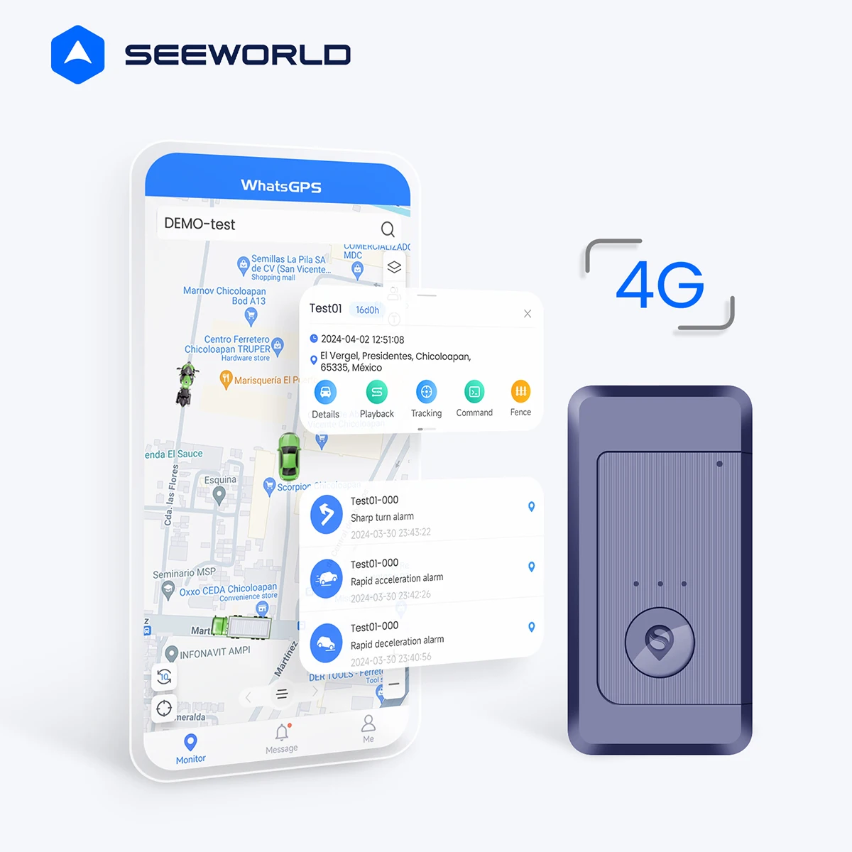 High-Integration-Density-4G-LTE-2G-GSM-GPS-Tracking-Device-Go ...