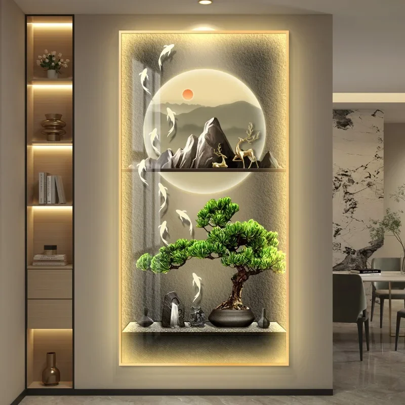 Home-Decor-LED-Light-Decoration-Painting-Living-Room-Decoration ...