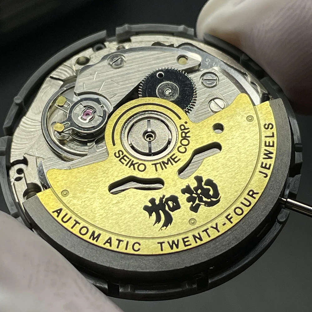 Modified-Japan-NH35-Automatic-Mechanical-Movement-with-Golden-Rotor ...