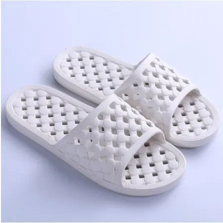 Men's Bathroom Non-slip Flip Flops Bath Slippers Indoor Home Summer ...
