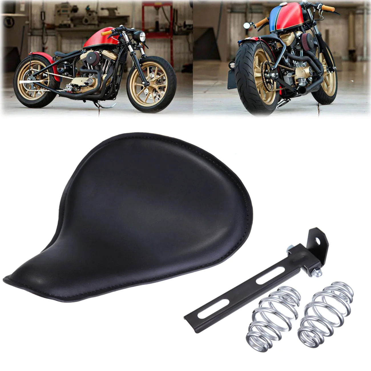 Universal-Moto-Rear-Solo-Seat-Motorcycle-Waterproof-Passenger-Cushion ...