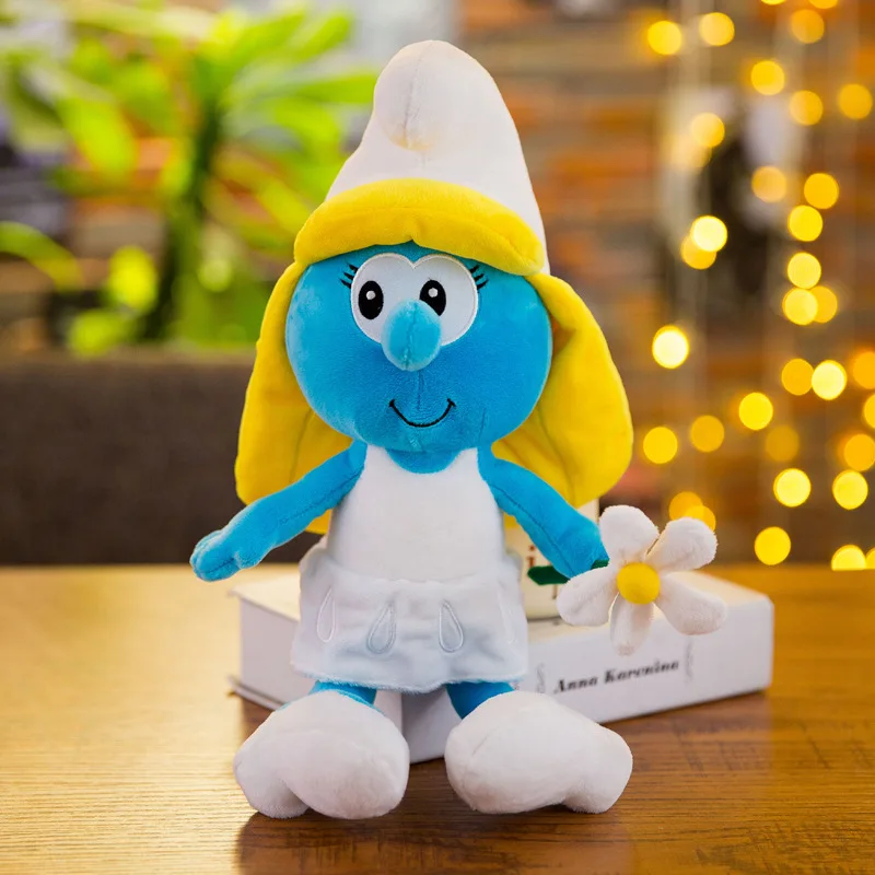 Disney-Anime-Cartoon-Smurfs-Plush-Toy-Smurfs-Painter-Engineer-Chef ...
