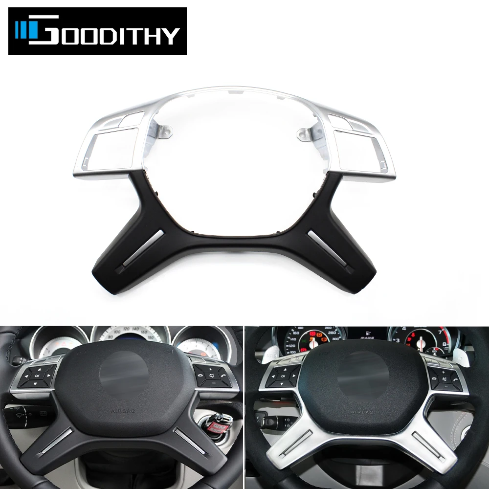 Upgraded-Car-Steering-Wheel-Cover-Trim-Outer-Panel-For-Mercedes-Benz-C ...