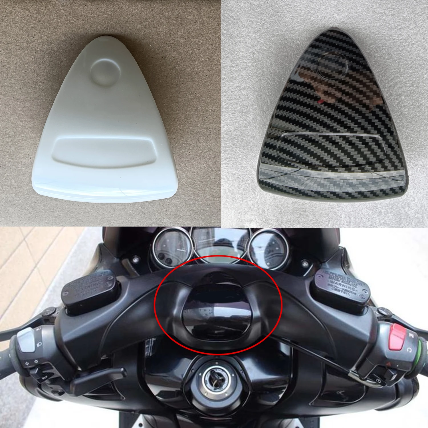 Fit-For-Yamaha-XP-TMAX-500-2008-2011-Motorcycle-Accessories-Front-Top ...