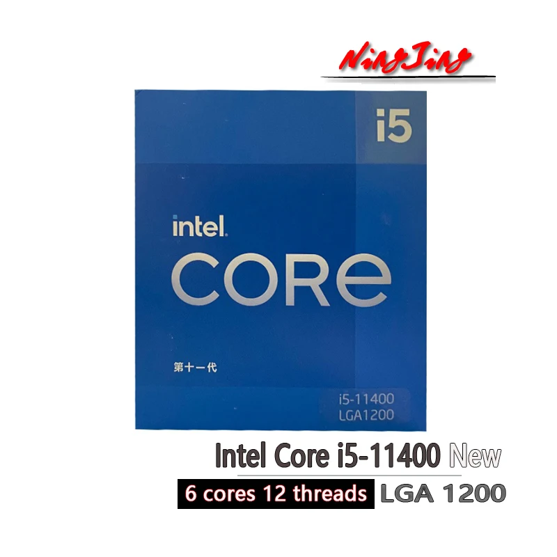 Intel Core I5-11400 I5 11400 2.6 Ghz Six-core Twelve-thread Cpu ...