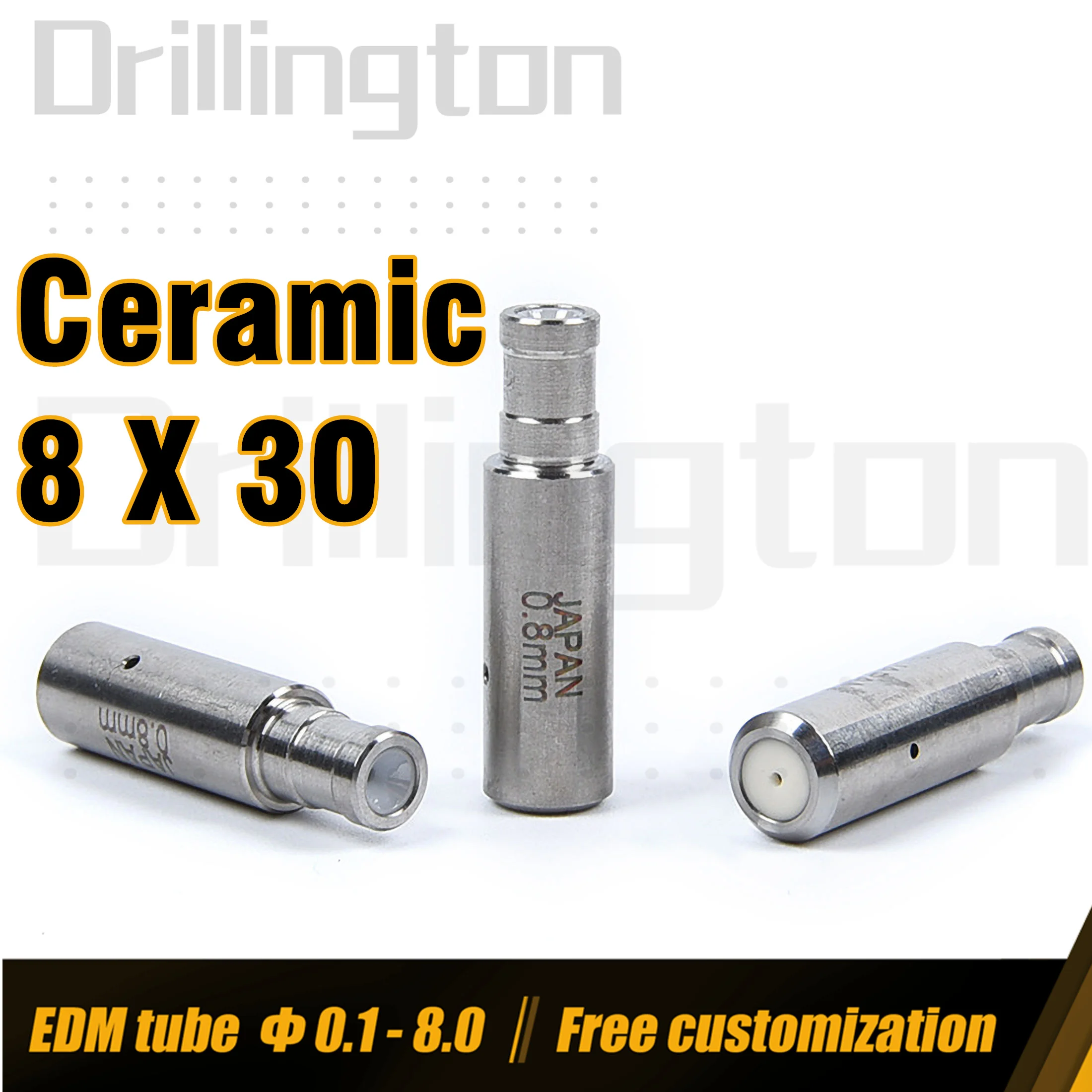 EDM-Electrode-Guide-8-x-30-Ceramic-Guide-EDM-Tube-Guides-Drilling-Parts ...