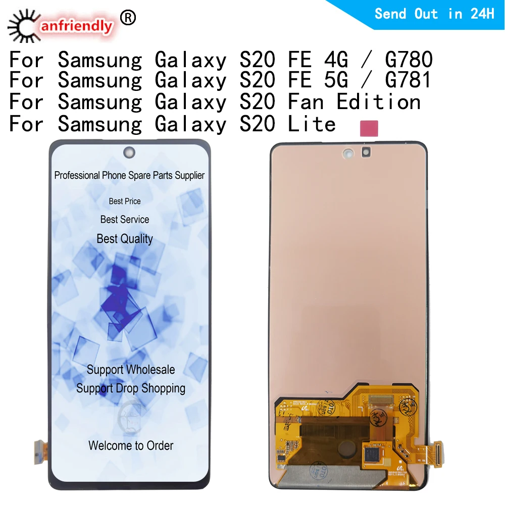G780 Lcd Pour Samsung Galaxy S20 Fe 5g G781 S20lite Lcd Affichage Écran ...