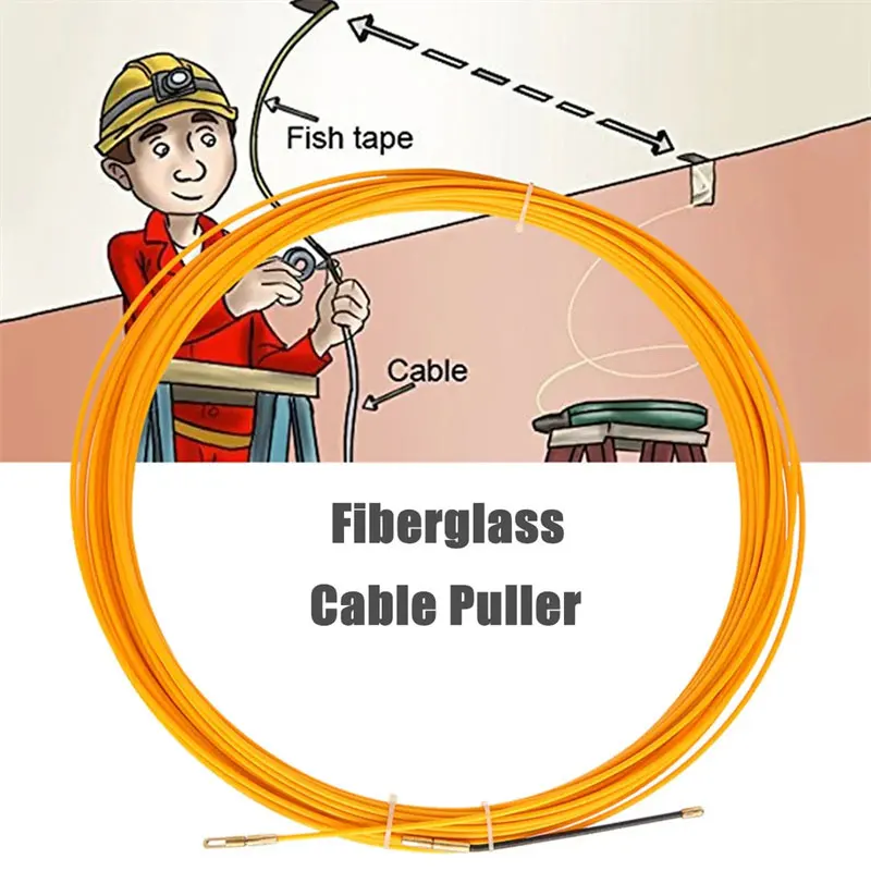 Cable Fiberglass Fish Tape Reel Puller | Fish Tape Reel Puller Conduit ...