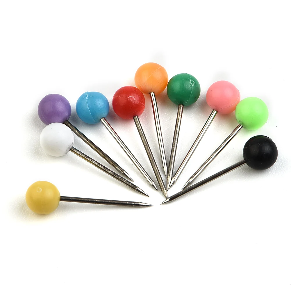 100pcs-Box-Rig-Safe-Spare-Pins-Carp-Fishing-Plastic-Round-Head-Big ...