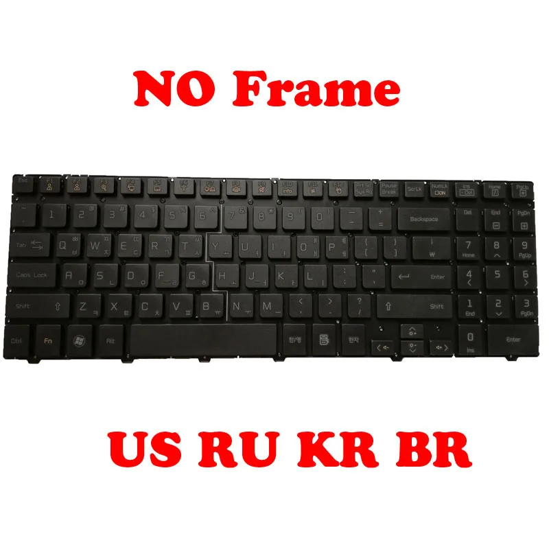 Ru Kr English Br Keyboard For Lg S530 65c00000940 Sd525 Lgs52 Sd530 ...