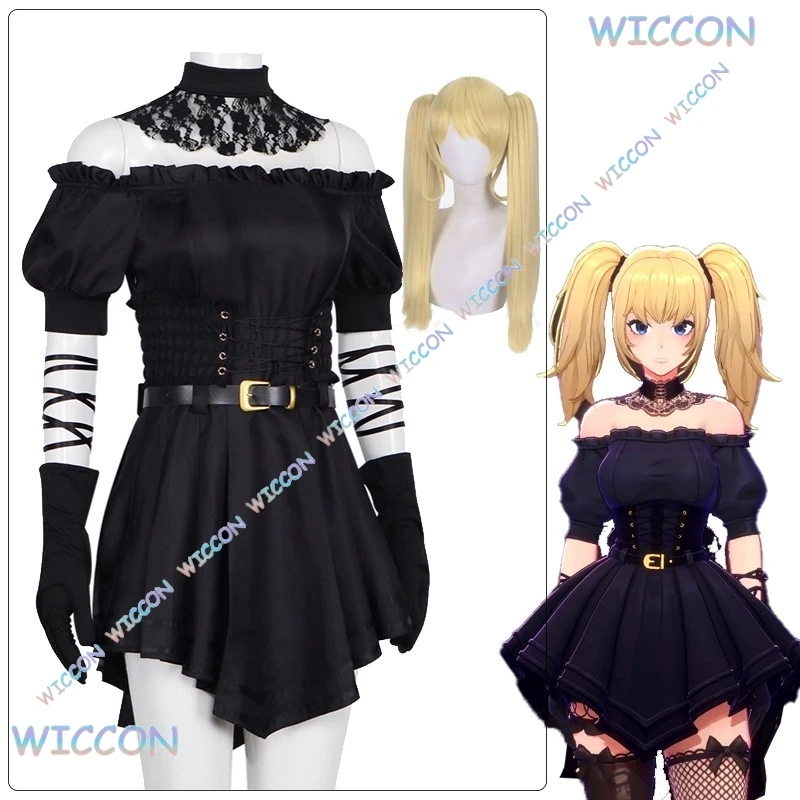 OHaYo/Grok Ani Virtual Girlfriend Cosplay Costume Halloween Gothic ...