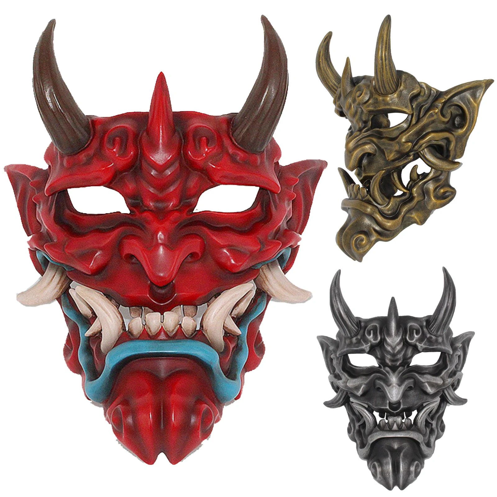 Red Hannya Mask