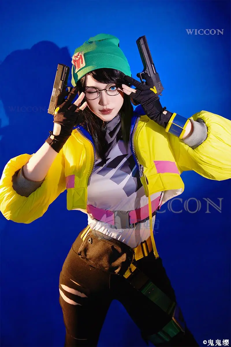 Killjoy-cosplay-feminino-traje-jogo-valorant-roleplay-fantasia-jaqueta ...
