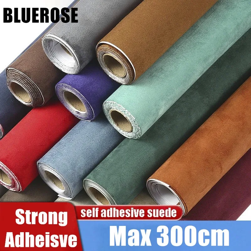 Suede-Leather-Fabric-for-Car-Interior-Door-Panel-AB-pillar-Decor-Self ...