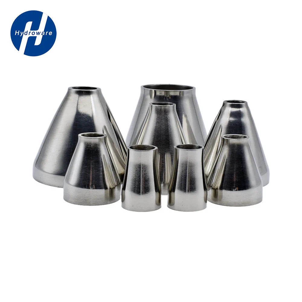 SS304/316 Stainless Steel Sanitary Reducer - 19-102mm OD Weld ...