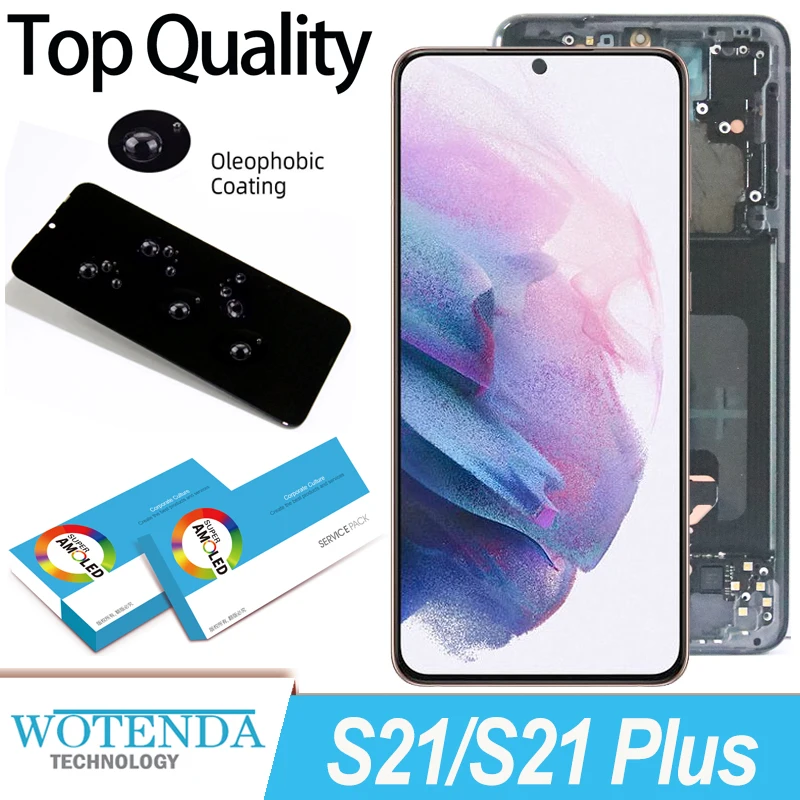 Dynamic-AMOLED-Display-For-Samsung-S21-LCD-With-Frame-Touch-Screen ...