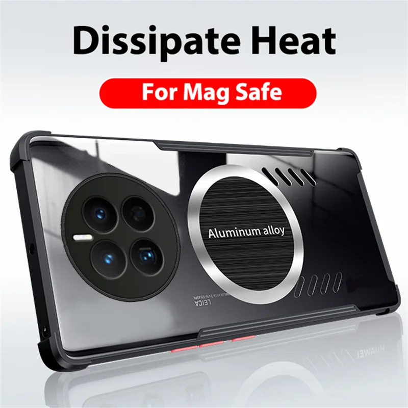 Graphene Dissipate Heat Magnetic For Magsafe Case For Huawei P50 P40 ...