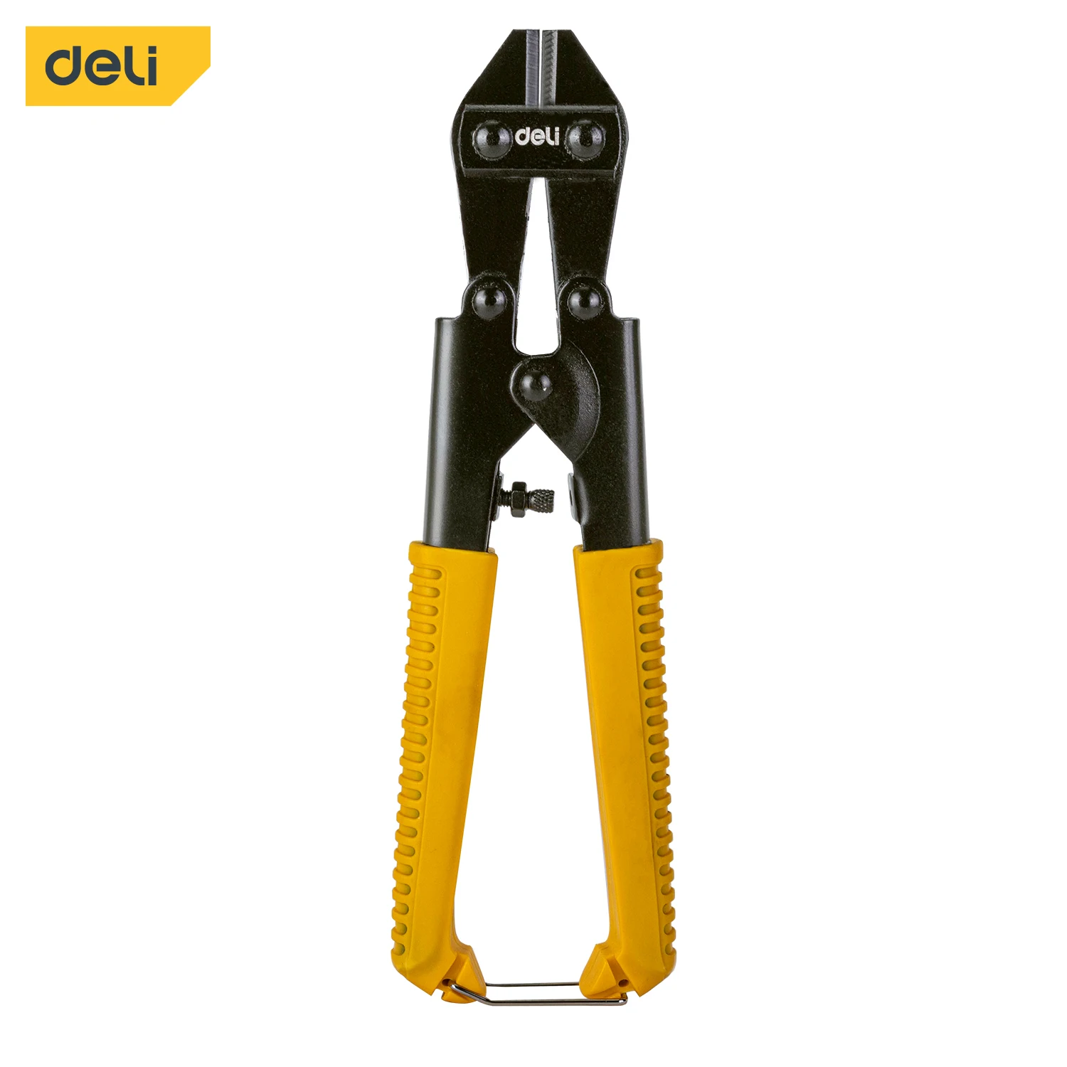 Deli 8in Bolt Cutter Yellow,Heavy-Duty Cutting Tool with Durable Steel ...