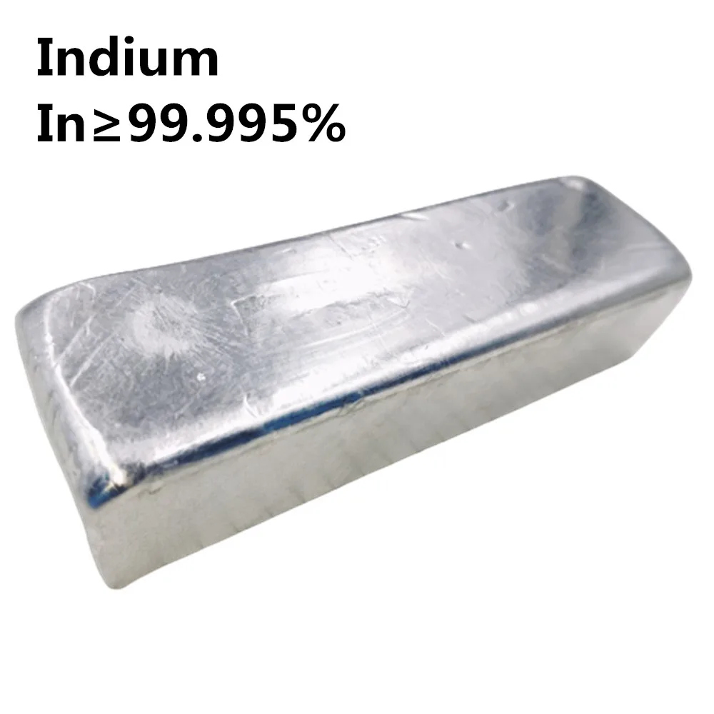 99-995-Purity-Indium-Block-5g-10g-20g-50g-100g-Indium-Metal-Element-49 ...