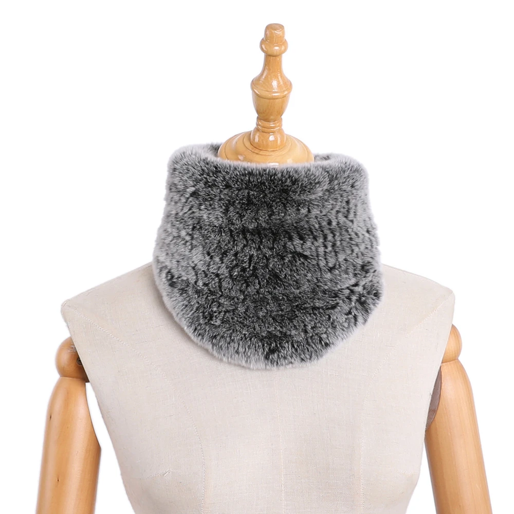 Fashion-Winter-Real-Rex-Rabbit-Fur-Snood-Cowl-Ring-Triangle-Scarf-Women ...