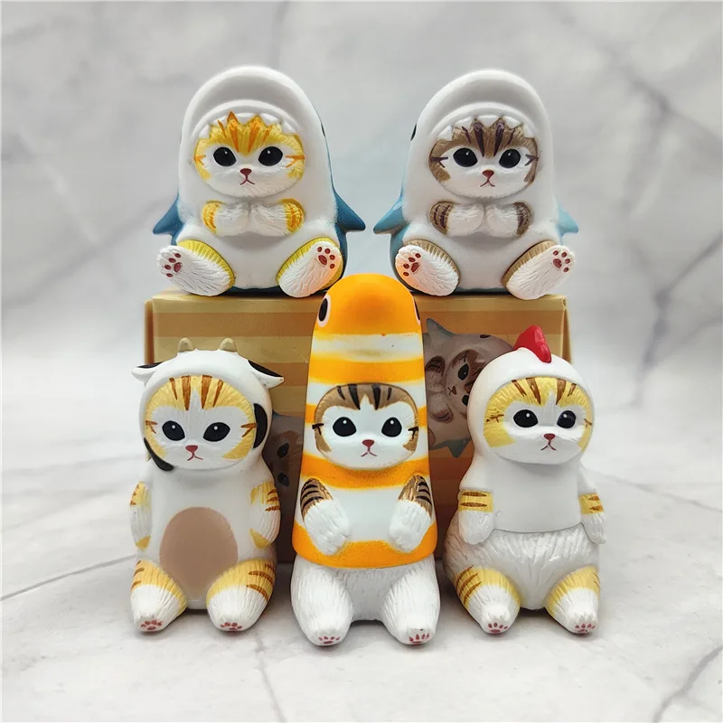 Mofusand-anime-figure-Cute-Cats-PVC-Action-Figure-Set-for-Animal-Lovers ...