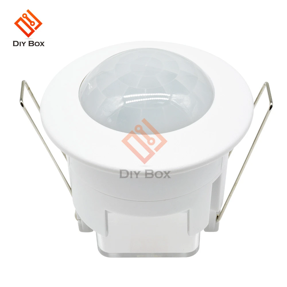 Ac 220v Mini 360 Degree Ceiling Pir Motion Sensor Switch Ir Infrared ...