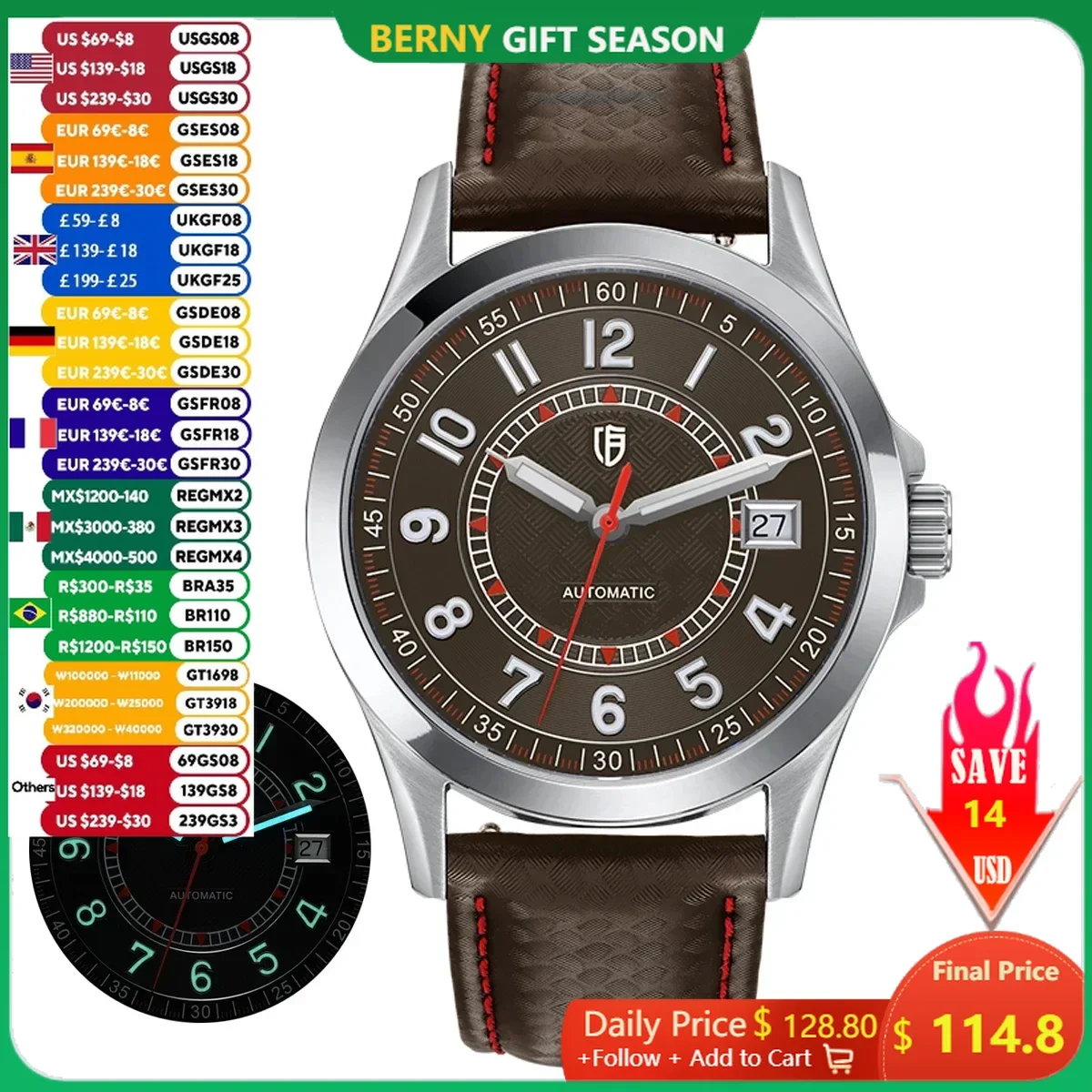 Relojes-BERNY-para-hombre-reloj-mec-nico-autom-tico-superluminoso-para-hombre-PT5000-ST2130 ...