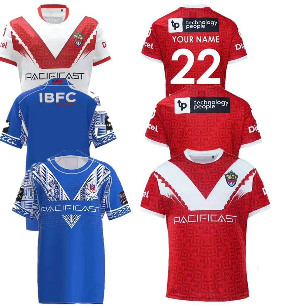 TONGA RUGBY LEAGUE MENS AWAY JERSEY 2022 Tonga Away Rugby Jersey Shirt ...