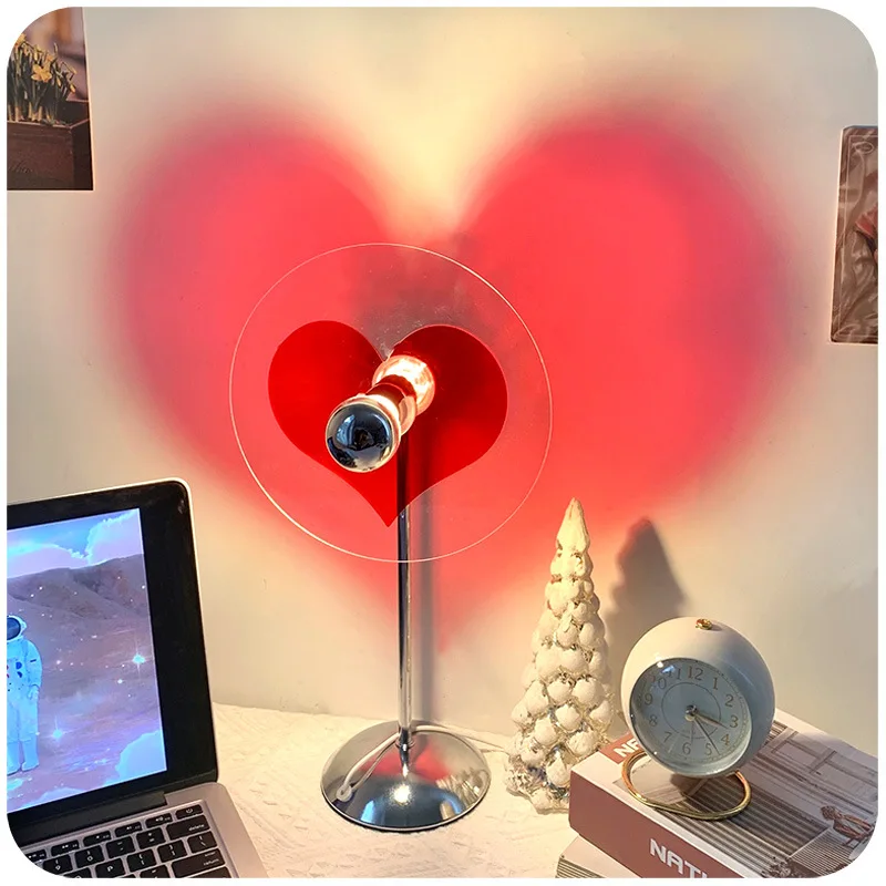 Sunset-Lamp-Led-Love-Heart-Shape-Projector-Night-Light-Living-Room-Bar ...