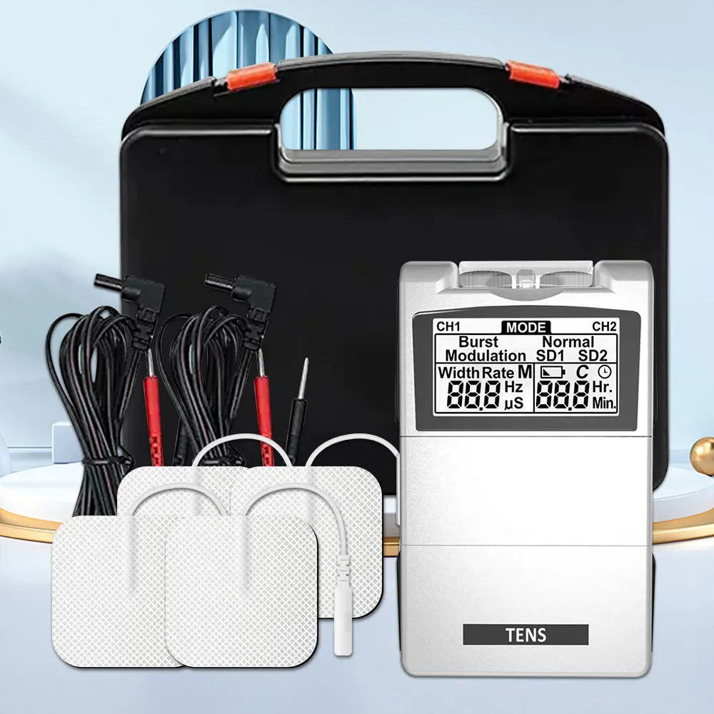 28-Modes-EMS-Electric-Muscle-Digtal-Therapy-Stimulator-TENS-Unit ...