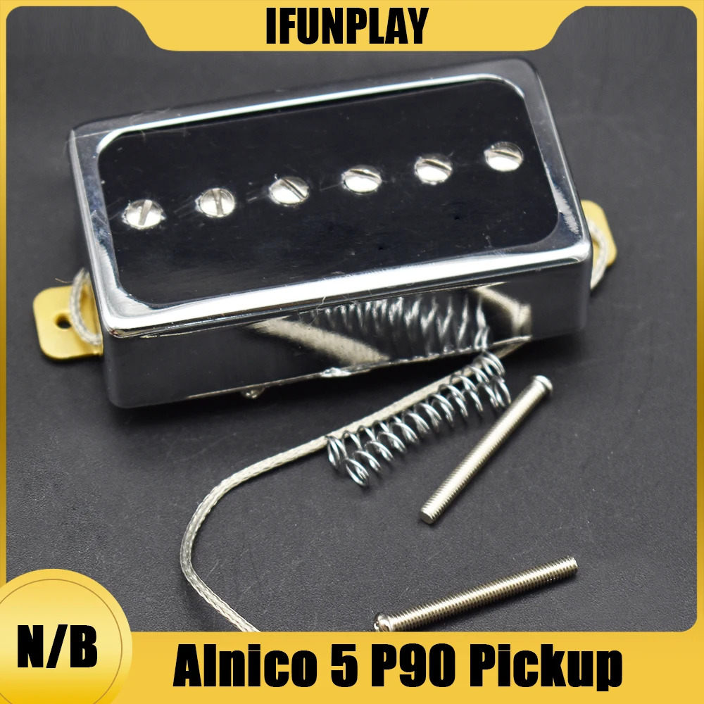 Alnico-5-6-Strings-Single-Coil-Neck-Bridge-Pickup-for-LP-Style-Electric ...