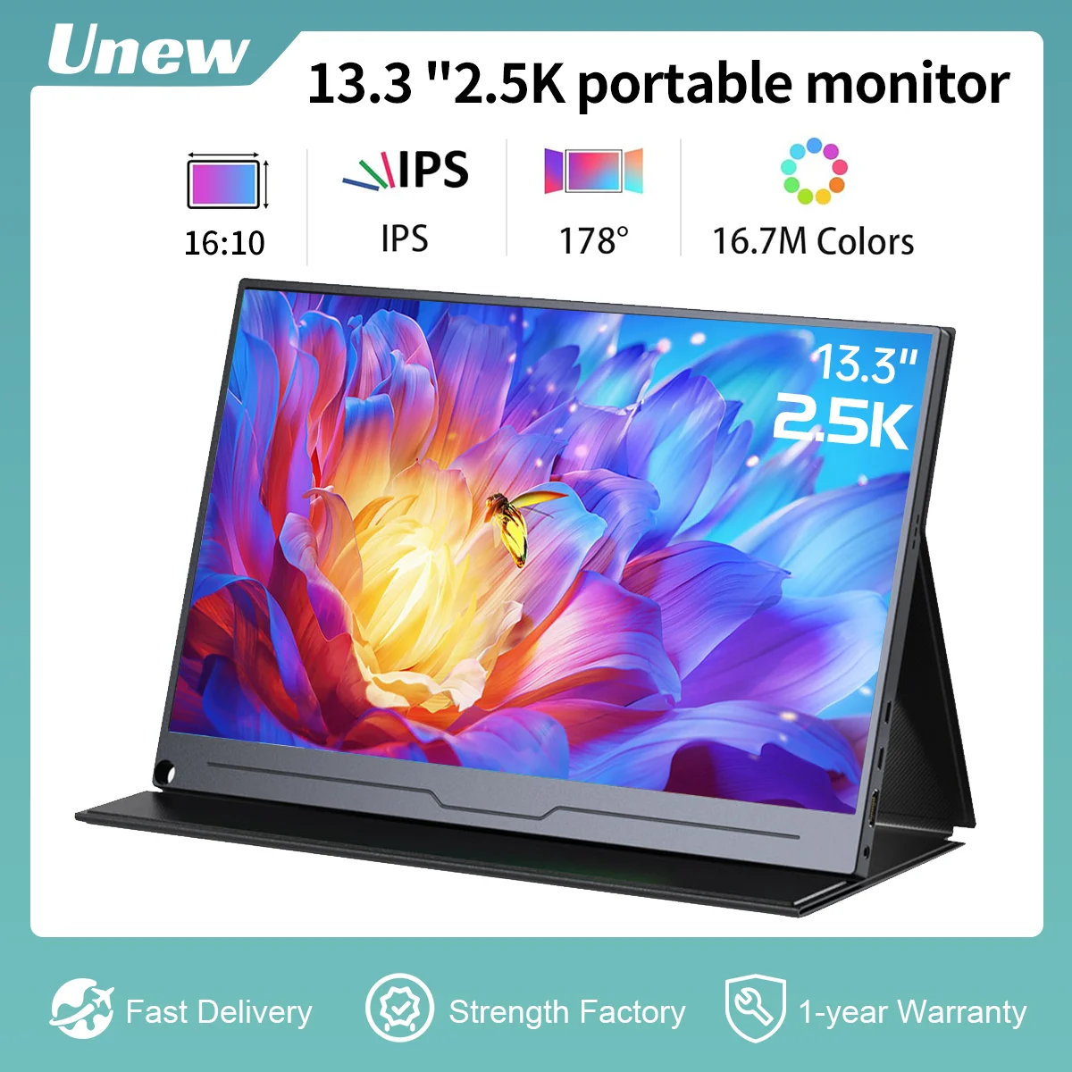 Unew-Monitor-port-til-de-13-3-pulgadas-2560x1600-2-5-K-pantalla-externa ...