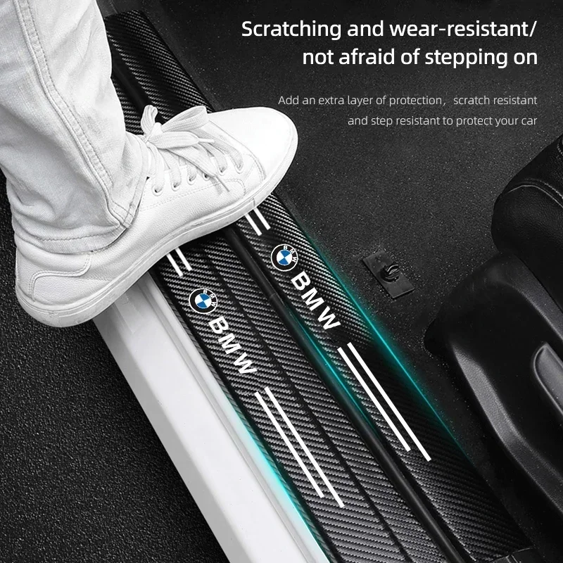 -Car Threshold Protection Stickers Scratch Resistant Accessories For ...
