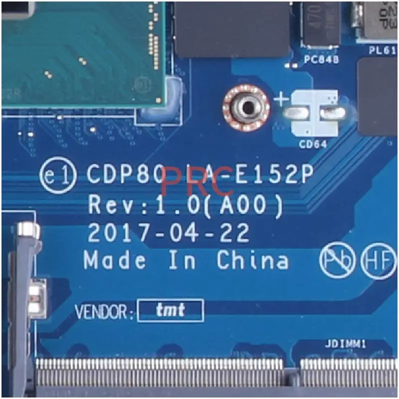 Locate N5030 Bios Chip On Motherboard