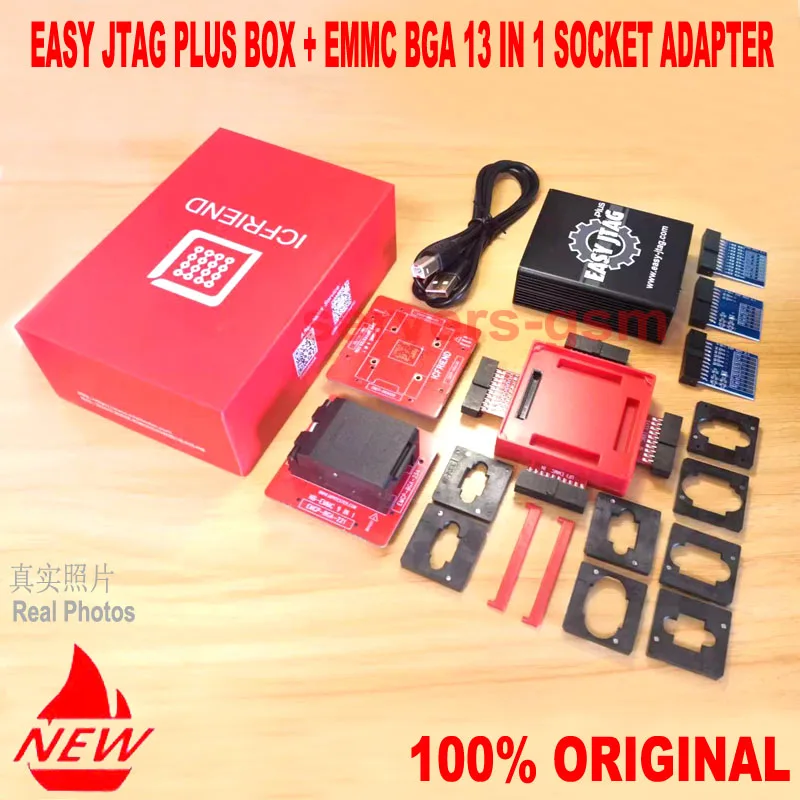 Z3X-Easy-Jtag-Plus-Box-ICFRIEND-E-MATE-EMMC-BGA-enchufe-13-en-1-y ...