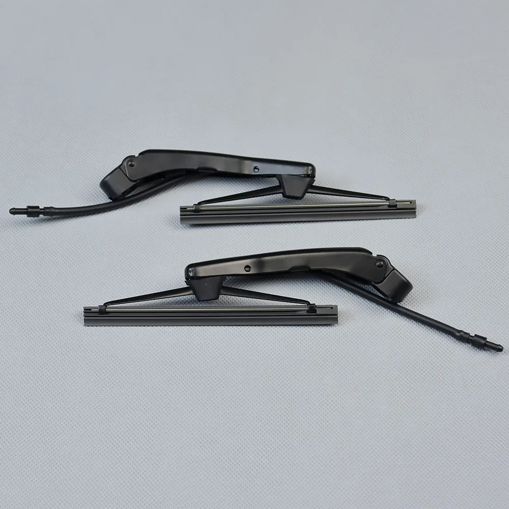 Pair LH and RH Car Headlight Wiper Arm with Wiper Blades Black 9178397 ...