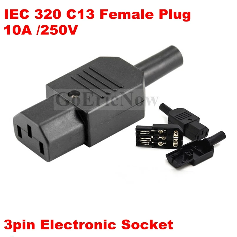 1pcs-Black-IEC-320-C13-Female-Plug-Rewirable-Power-Connector-3pin-Electronic-Socket-10A-250V.jpg