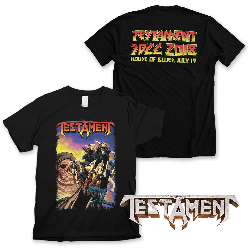Thrash-Metal-Testament-Band-Casual-T-shirt-Mens-Fashion-Hip-Hop-Tshirt ...