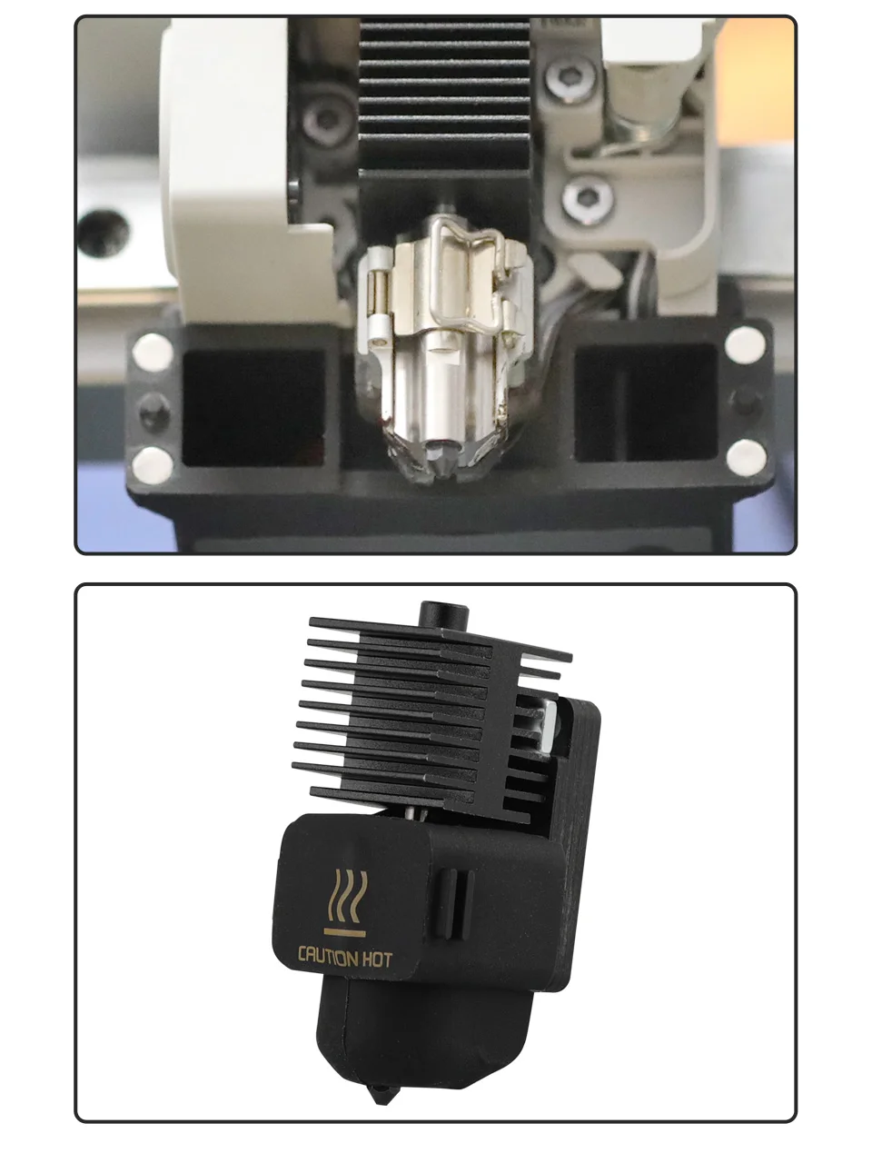 Mellow 24V 96W A1/A1 Mini Hotend Mounting & Heating Assembly Heatblock ...