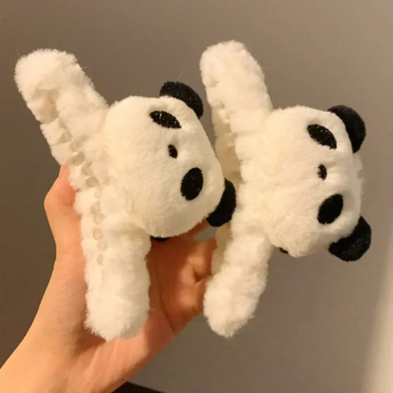 Autumn-and-Winter-Fashion-Cute-Plush-Panda-Hair-Clip-Cartoon-Large ...