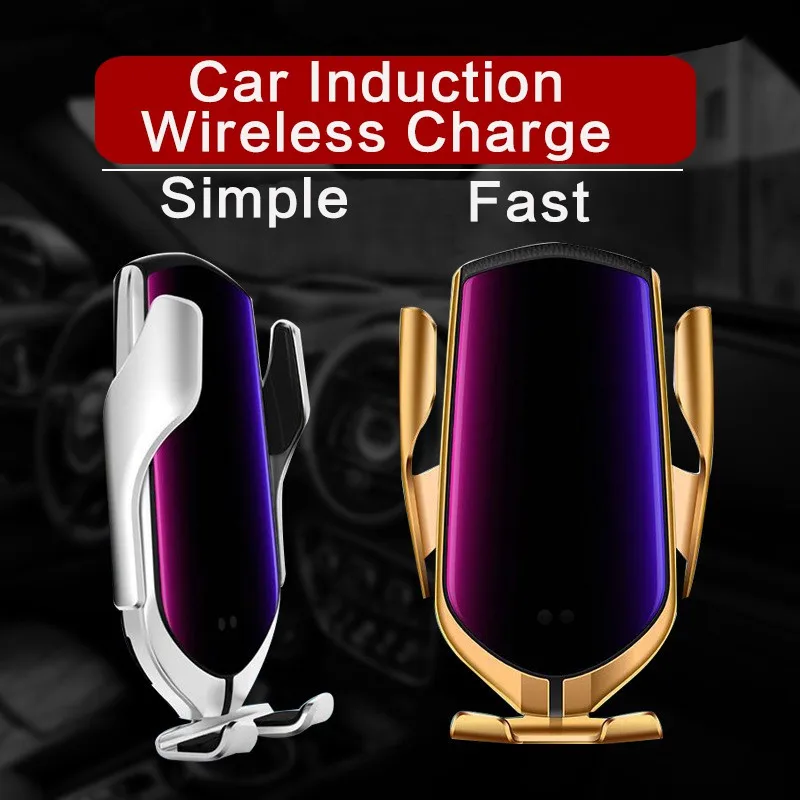 Automatic-Clamping-Infrared-Auto-Induction-QI-Car-Wireless-Charger ...