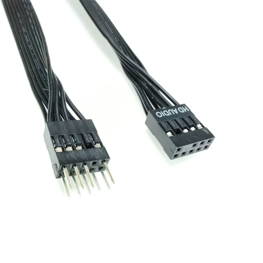 9Pin-AC97-HD-Audio-Motherboard-Extension-Cable-Male-to-Female-24AWG ...