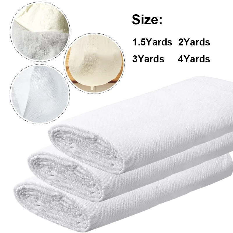 4-1-5-yards-cheesecloth-reusable-unbleached-pre-cut-filter-muslin ...