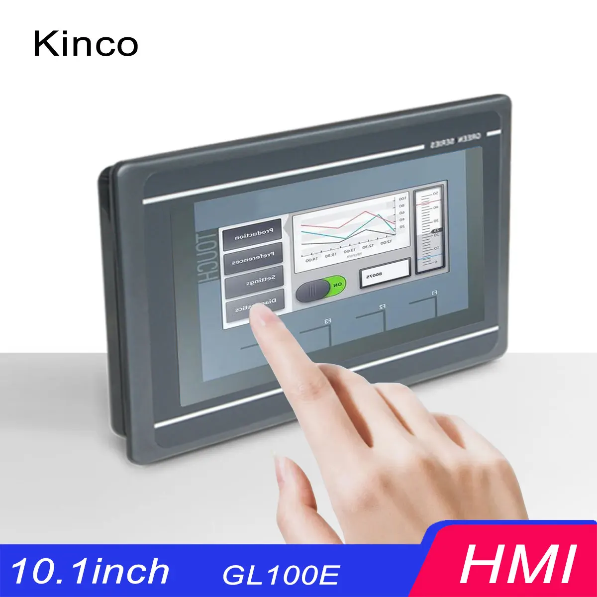 Kinco-10-Inch-HMI-GL070-GL070E-GL100-GL100E-Human-Machine-Interface-with-Ethernet-MT4434T ...