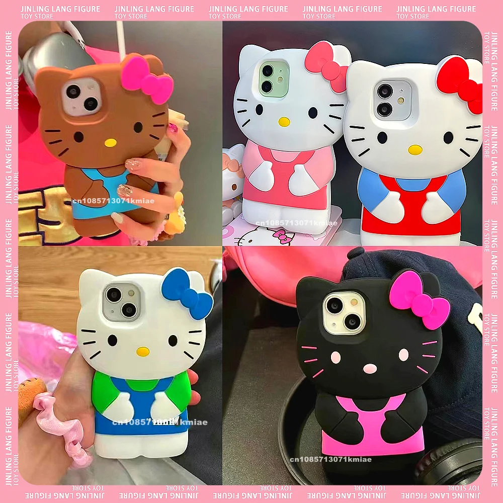Hello-Kitty-Cases-Sanrio-3D-Stereoscopic-For-iPhone-15-14-13-12-11-Pro ...