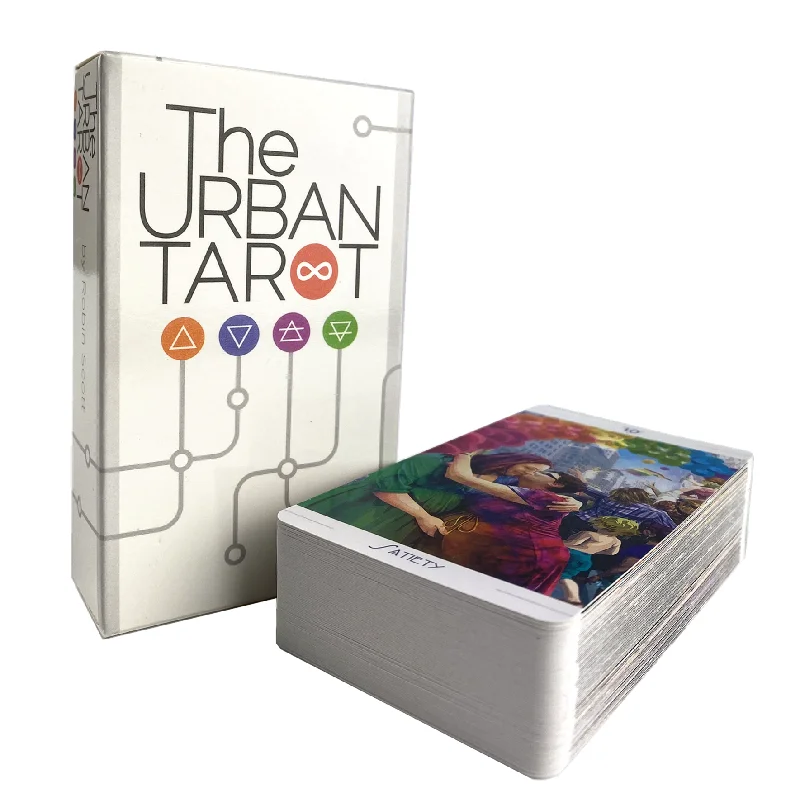 The Urban Tarot Cards Deck Edition English Fate Divination Family Party ...